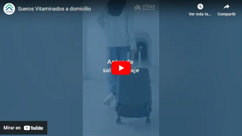 Importancia de los sueros vitaminados | Vitae Health